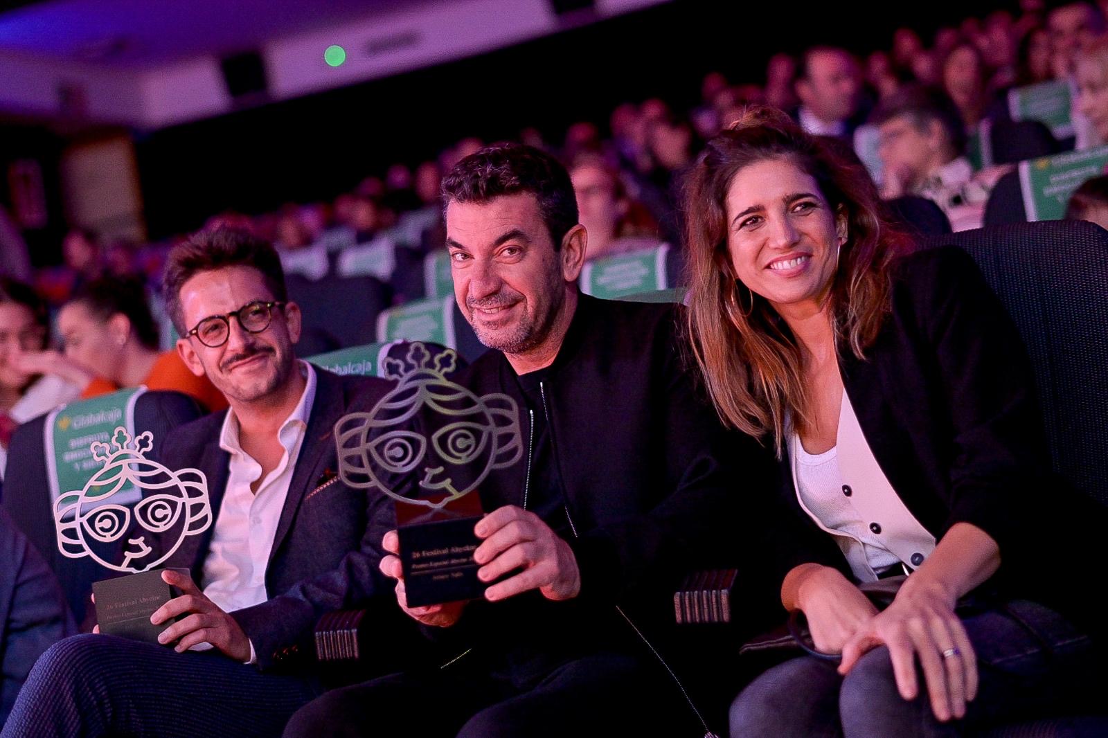 Arturo Valls y Félix Tusell reciben el Premio Especial Abycine - Abycine